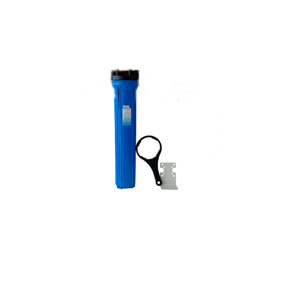 HOUSING AZUL 2.5” x 20” 3/4” NPT BLACK R - Aquasistemas Guatemala