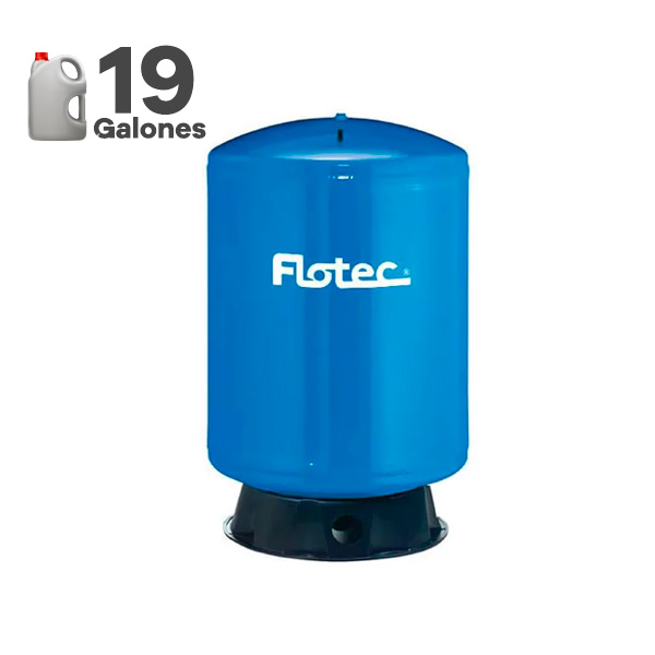 Tanque Hidroneumatico flotec 19 galones - Aquasistemas Guatemala