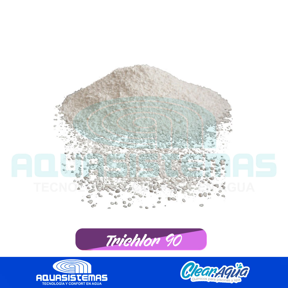 TRICLORO GRANULADO 90% CLEAR AQ 10 LBS - Aquasistemas Guatemala