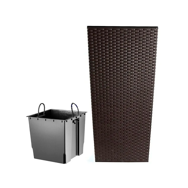 MCX089000-MBR MACETERO RATAN BROWN .75M - Aquasistemas Guatemala