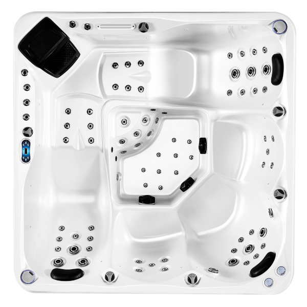 JACUZZI LAS VEGAS White Pearl 5 Personas - Aquasistemas Guatemala