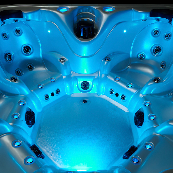 JACUZZI MALTA White Pearl 7 Personas - Aquasistemas Guatemala